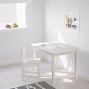Digital Shoppy SUNDVIK Children's Chair, Grey,Bamboo