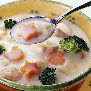 Goeielewe 3-Pack Vegetable and Fruit Cutter Shapes Set, Mini Pie, Stainless Steel Cookie Stamps Mold with Wood Handle, Cookie Cutter Decorative Food for Baking Crafts - Flower, Heart, Star