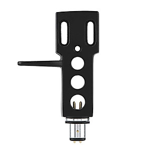 143 Turntable Headshell Mount with 4 Lead Wires Universal LP Turntable Phono Headshell Mount Replacement with Lead Wires