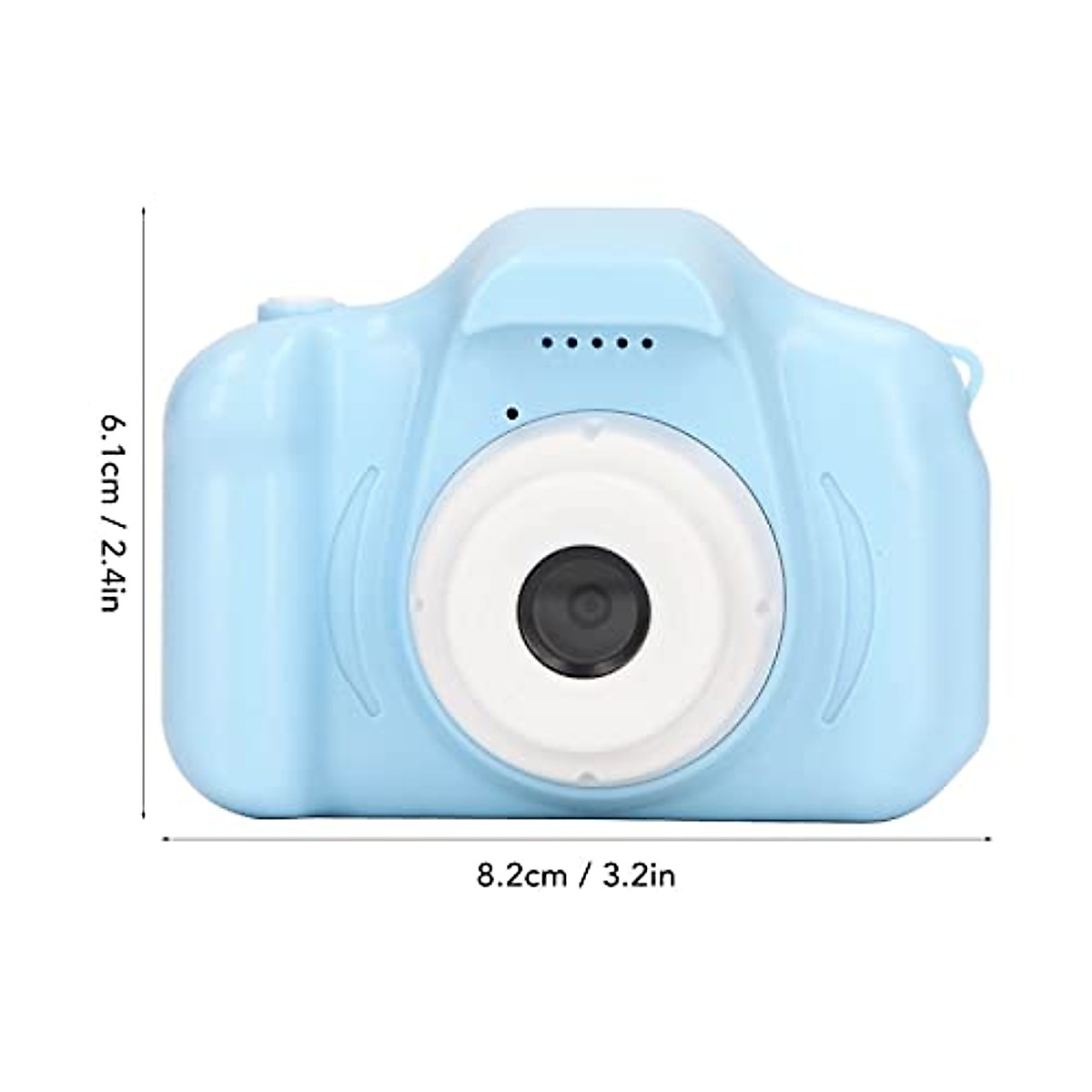 Cute Kids Camera, Kids Camera 400mAh Blue for Indoor for Outdoor