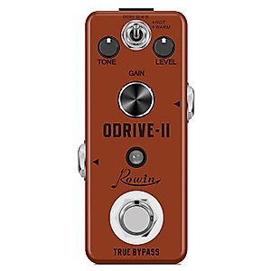 Rowin Guitar Tube Screamer Pedal Overdrive II True Bypass