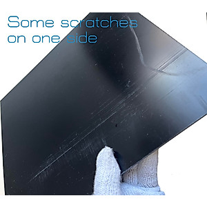G10 FR4 300 * 335 * 3.0mm Fiberglass Composite Sheet Panel 3.0MM 11.8 x 13 Inch for DIY Models Part,Black Color