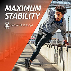 Plantronics 211855-99 BackBeat Fit 3100 True Wireless Earbuds, Sweatproof and Waterproof In Ear Workout Headphones, Black, One Size Fits All