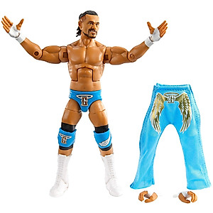 WWE Angel Garza Elite Collection Action Figure, 6-in/15.24-cm Posable Collectible Gift for WWE Fans Ages 8 Years Old & Up