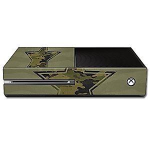 MightySkins Skin Compatible with Microsoft Xbox One - Army Star | Protective, Durable, and Unique Vinyl Decal wrap Cover | Easy to Apply, Remove, and Change Styles | Made in The USA
