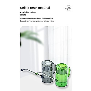 XDMTWLKJ 1L/34oz Thickened Household Gardening Watering Can Large Capacity Spray Bottle Long-Nozzle Garden Plant Watering Pot Sprayer (Green)