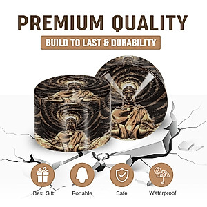 Spice Grinder Boho Grinder Herb Grinder (3" Black Gold Design)