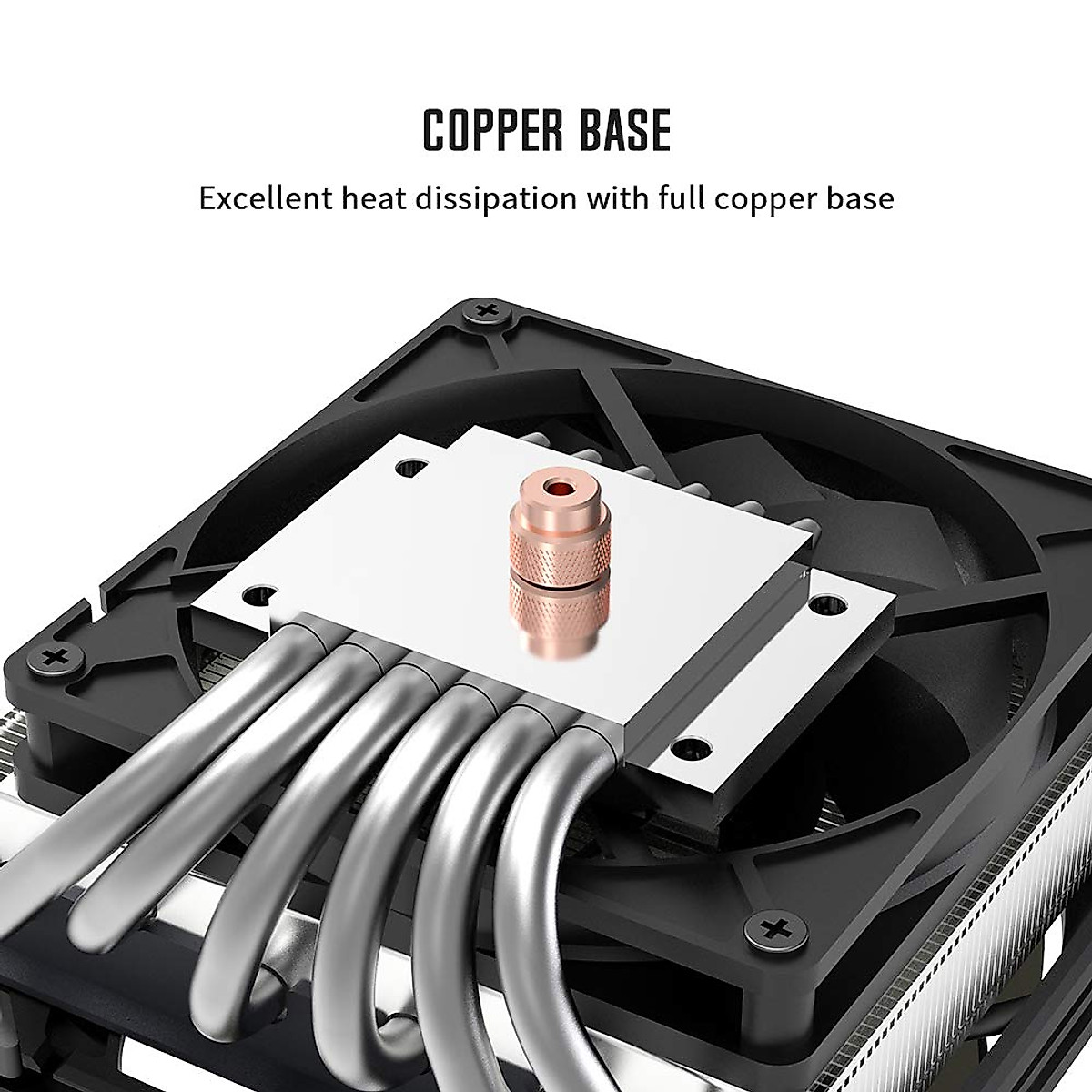 ID-COOLING IS-60 EVO ARGB CPU Cooler LGA1700 CPU Air Cooler 64mm Height ARGB Cooler 5V 3PIN Connector 6 Heatpipes Dual 15mm Slim Fans, Intel/AMD