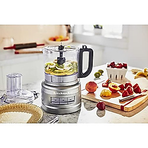 KitchenAid KFP0718CU Food Processor, 7 Cup, Contour Silver