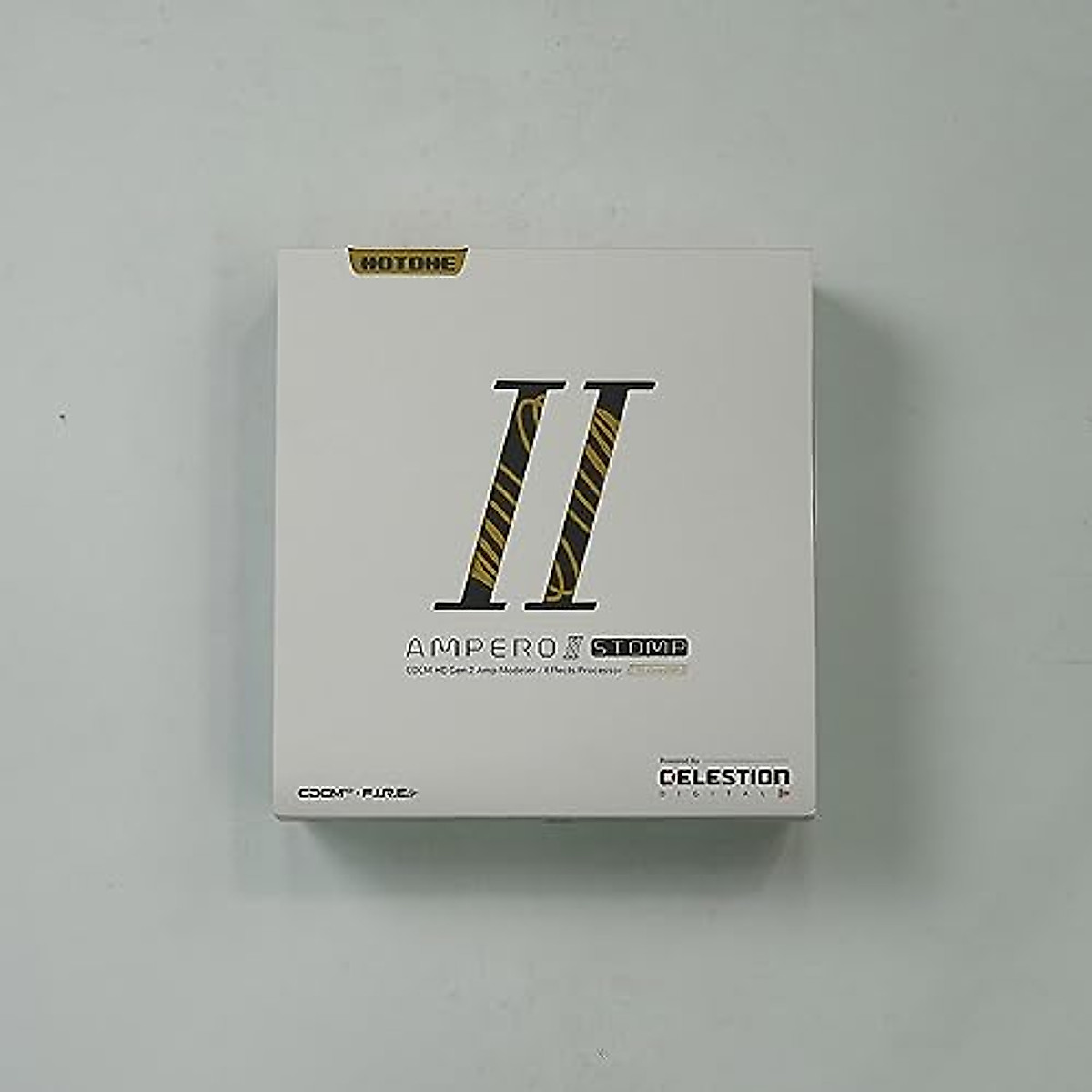 HOTONE Guitar Multi Effects Processor Multi Effects Pedal Touch Screen Guitar Bass Amp Modeling IR Cabinets Simulation Guitar Effects Pedal Multi FX Processor Ampero II Stomp