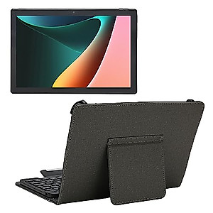 Honio 2 in 1 Tablet PC, 100-240V Multifunction 2 in 1 Tablet 8GB RAM 256GB ROM 8MP Front Camera Quad Processor for Work for Android 12.0 for Entertainment (US Plug)