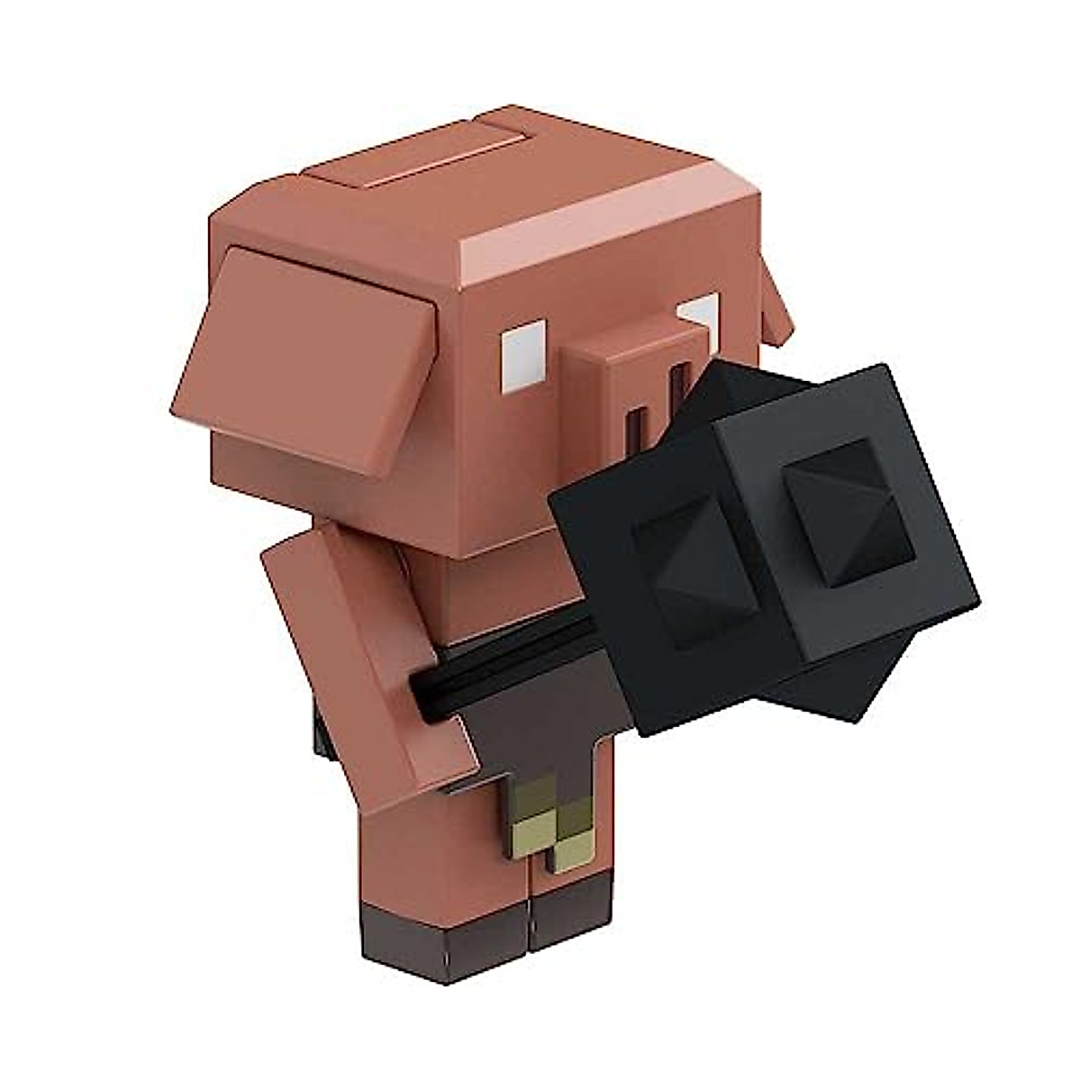 Mattel Minecraft Legends 3.25-inch Action Figures with Attack Action and Accessory, Collectible Toys (Piglin Runt)