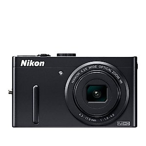 Nikon COOLPIX P300 12.2 CMOS Digital Camera with 4.2x f/1.8 NIKKOR Wide-Angle Optical Zoom Lens and Full HD 1080p Video (Black)