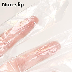 200 Pieces Disposable Gloves for Kids, Food, Cooking, Cleaning, Gardening, Playing, Painting, Crafting, Creche, CY10