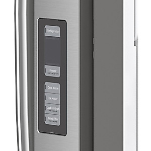 GE GWE23GYNFS 36" French Door Refrigerator with 23.1 cu. ft. Total Capacity, Energy Star, in Stainless Steel