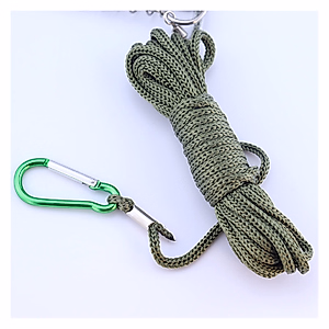 MEFESE 5 Meters Fishing Rope Lanyard Carp Fishing Accessories Stainless Steel Sea River Fish Lock Buckle Outdoor Sport Fishing