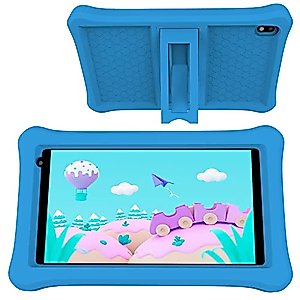 Kids Tablet, 7 inch Androrid 11 Toddler Tablet for Kids 2GB RAM 32GB ROM Tablets, Google Certificated, Bluetooth, WiFi, Dual Camera, Parental Control Tablet with Case, Tablet for Learning, Games- Blue