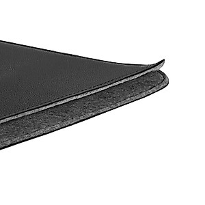Comfyable Laptop Sleeve 13 Inch Precisely Compatible for M2 MacBook Pro 2022 M1 2016-2020 2021 & Mac Air M2 2022 M1 2020 2021, Not Fit Old Versioned MBA/MBP, Faux Leather Cover Case, Black