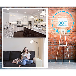 Leools E26 Edison Bulb 8W Equivalent E26 LED Bulb 100 Watt Dimmable Daylight 4000K E26 Light Bulb AC120V 800lm Tubular T14 LED Bulb for Pendant,Sputnik,Vanity,Chandeliers Pack of 6