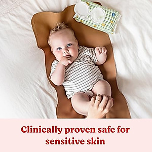 Huggies Natural Care Sensitive Baby Wipes, Unscented, Hypoallergenic, 99% Purified Water, 2 Refill Packs (352 Wipes Total)