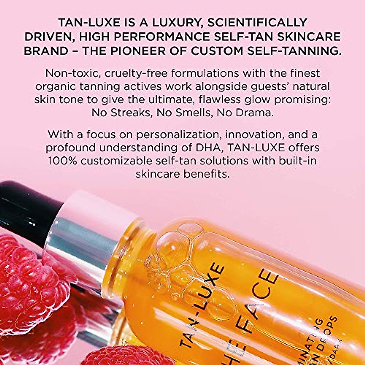 TAN-LUXE The Body - Illuminating Self-Tan Drops, 50ml - Cruelty & Toxin Free - Light/Medium