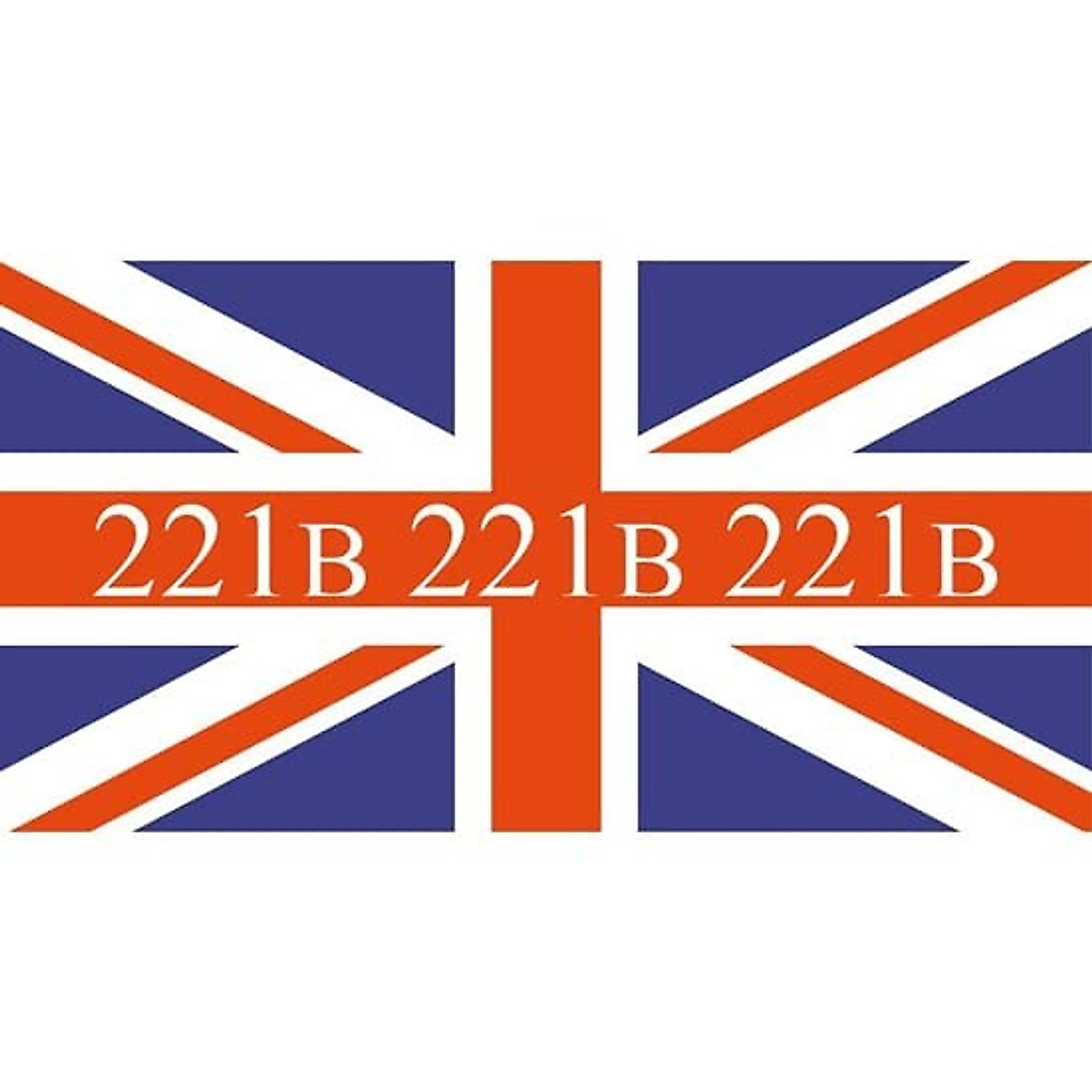 CafePress 221B Union Jack Mugs Ceramic Coffee Mug, Tea Cup 11 oz