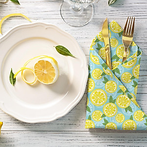 JarThenaAMCS 12Pcs Fruit Cotton Fabric Bundles Colorful Fruit Theme Fat Quarter Summer Quilting Patchwork for DIY Handmade Sewing Crafting, 18 x 22 Inch