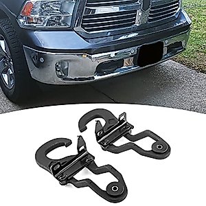 Wsays Ram Tow Hooks Compatible with 2009-2019 Dodge Ram 1500 Replace OEM 82210967 68196982AA