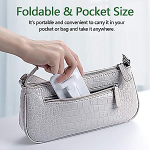 Beauty Nymph Cell Phone Tablet Stand Fully Foldable Adjustable Desktop Phone Holder Compatible with All Mobile Phones Tablet (White)