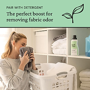 Fresh Wave Odor Removing Laundry Booster, 24 fl. Oz. | Laundry Scent Booster | Safer Odor Relief | Natural Plant-Based Odor Eliminator | Pet Bedding, Activewear, Blankets, Clothes & Fabrics