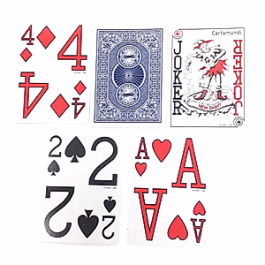 Low Vision Playing Cards by Cartamundi