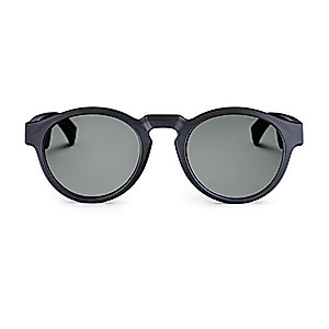 Bose Frames, Audio Sunglasses with Open Ear Headphones, Rondo, Black with Bluetooth Connectivity, Regular