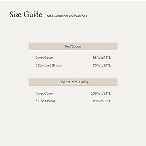 BOLL & BRANCH Signature Embroidered Duvet Set - King/Cal King, White/Stone - Luxury 100% Organic Cotton - 1 Duvet Cover, 2 Shams - Hidden Closures