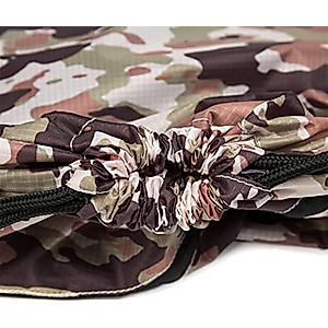 HSYA Drawstring Backpack Water Resistant String Bag with Inside & Outside Zipper Pockets Large Bag Gym Sack Unisex