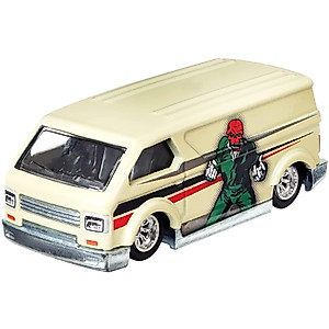 Hot Wheels Toy Car,1:64 Scale Premium Die-Cast MBK Van, Real Riders Tires, Metal/Metal Chassis & Body, Pop Culture Deco for Kids & Collectors