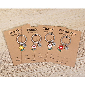 Miss Pink Teacher Application Gifts Bulk Teacher Keychain Gift for Women, Teacher Christmas Valentine's Day Birthday Gifts in Bulk Best Teacher Thank You Keychains Gifts for Daycare Teacher (YPRW)