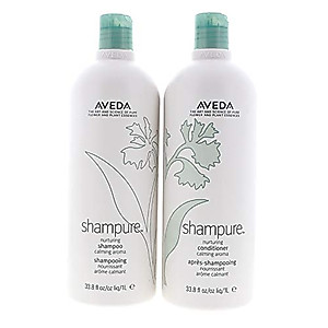 Aveda Shampure Nurturing Shampoo and Nurturing Conditioner Duo 33.8 Ounces Set