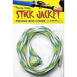 Stick Jacket Casting Fishing Rod Cover Red Shad