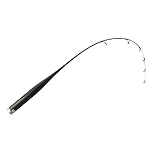 13 FISHING - Archangel Ice Rod - 27" L-Mag (Light Magnum)- Single Piece Carbon Forged Ice Rod - AA27L-Mag