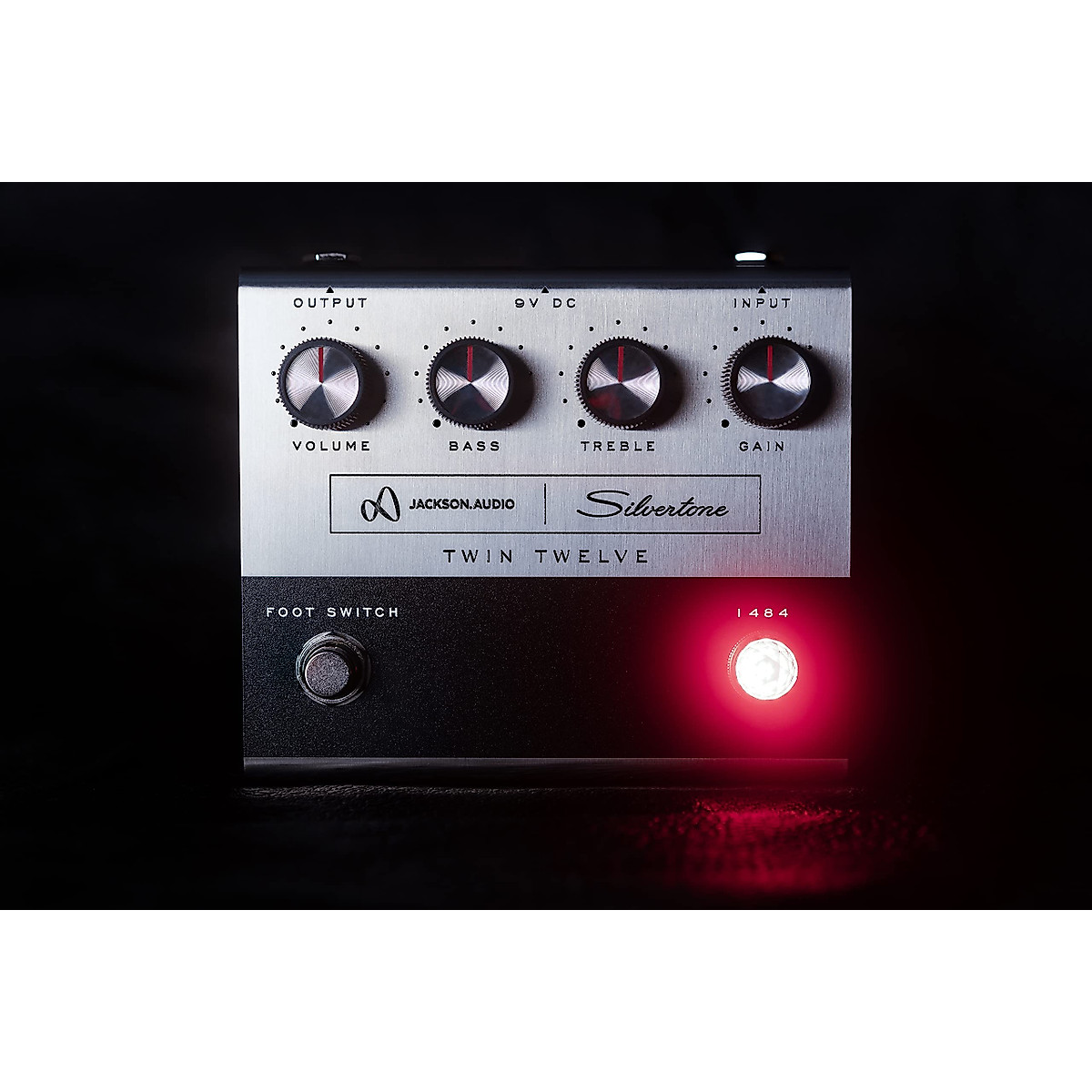 Jackson Audio Silvertone 1484 Twin Twelve Pedal, Silver (SP1484-TWIN12)