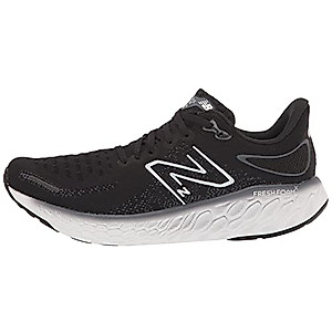 New Balance Men's Fresh Foam X 1080 V12 Running Shoe, Black/Thunder/White, 10.5 Wide
