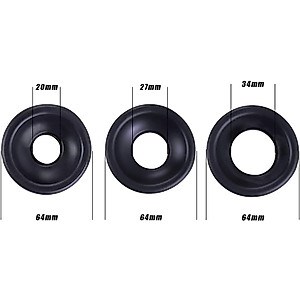 Electric Penis Enlarge Vacuum Pump with 4 Suction Intensities, Adorime Rechargeable Automatic High-Vacuum Penis Enlargement Extend Pump, Air Pressure Device Black