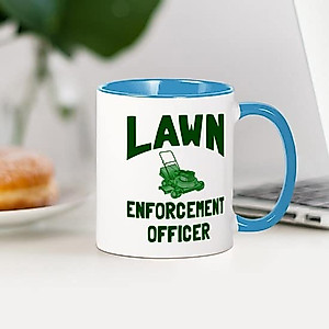 CafePress Lawn Enforcement Officer Mug Ceramic Coffee Mug, Tea Cup 11 oz