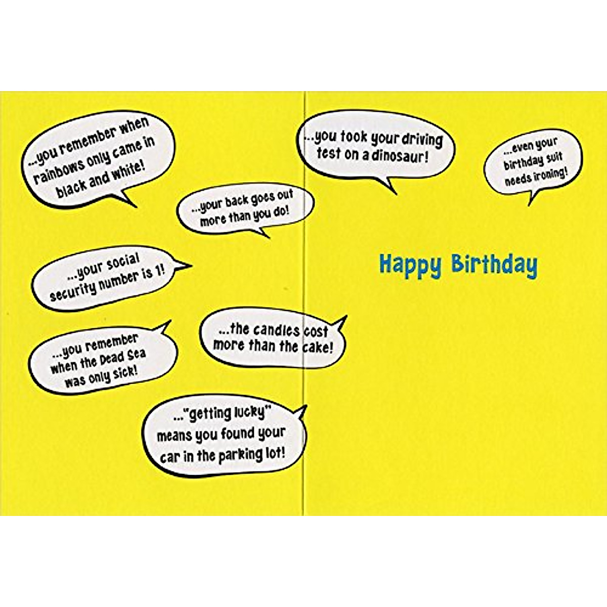 Avanti Stage Chicken Funny Birthday Card