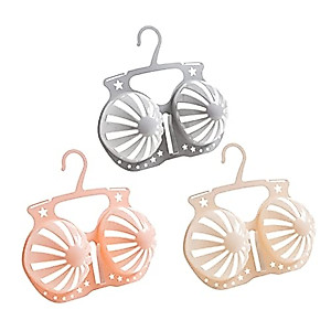 Cabilock 6 Pcs Bra Drying Rack Underwear Hanger Hangers for Clothes Ladies Black Vest Wire Hangers Coat Hanger Coat Hangers Storage Hanger Underwear Hanger Rack Anti-Slip Hanger Pp Hanger