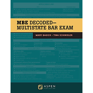 The MBE Decoded: Multistate Bar Exam (Bar Review)
