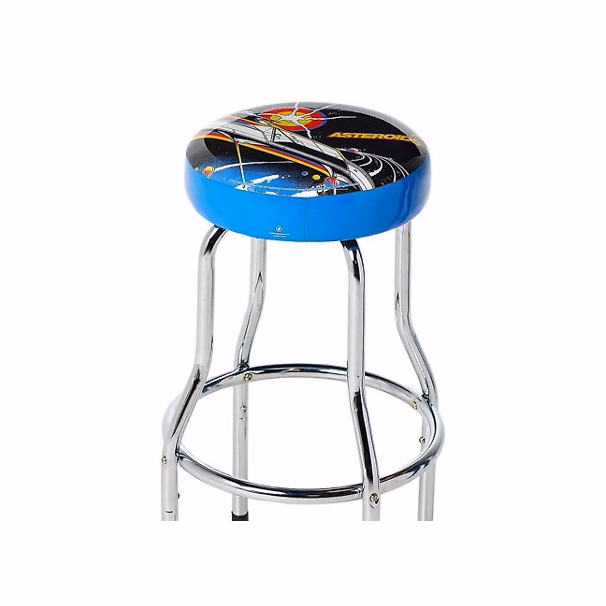 ARCADE1UP Asteroids Adjustable Stool, 21.5" to 29.5" - Electronic Games