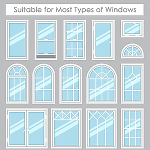 DKTIE Window Privacy Film with Installation Tools, Static Cling Rose Window Sticker Bathroom Glass Window Decals Non Adhesive for Home Windows (B3565, 17.7" × 78.7")