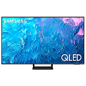 SAMSUNG QN55Q70CA 55 Inch Q70C QLED 4K Smart TV Bundle with 1 YR CPS Enhanced Protection Pack (2023 Model)