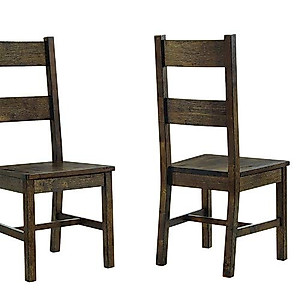 Coaster Furniture Dining Chair Rustic Golden Brown 107042